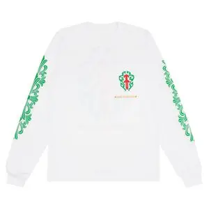 Chrome Hearts Los Angeles Exclusive Christmas Pocket Long-sleeve - White