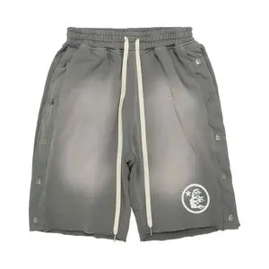 HELLSTAR Snap Shorts - Grey
