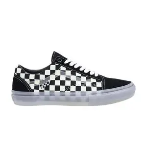 VANS Skate Old Skool 'glow In The Dark Checkerboard - Black