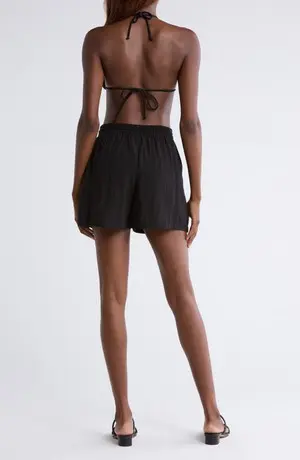 Nordstrom Drawstring Shorts - Black