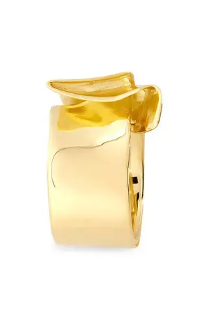 Completedworks Draped Fold Ring - 18ct Gold Plated