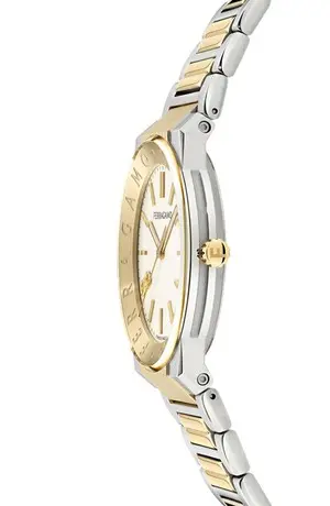 FERRAGAMO Logo Two-tone Bracelet Watch