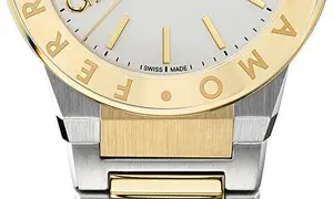 FERRAGAMO Logo Two-tone Bracelet Watch