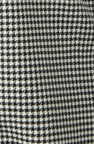 Marina Rinaldi Houndstooth Virgin Wool Twill Jacket