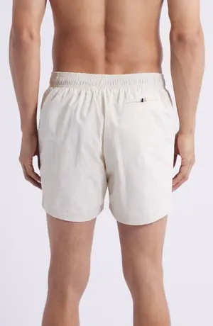 Hugo Boss Octopus Swim Trunks - Open White