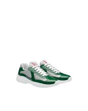 Prada America's Cup Sneakers - Green