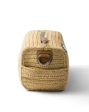 Prada Crochet Shoulder Bag - Neutral