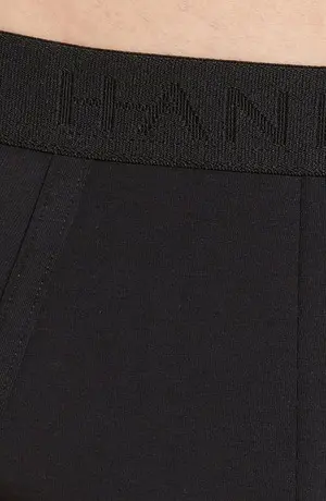 Hanro Cotton Essentials Cotton Brief - Black