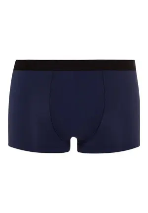 Hanro Micro Touch Boxer Brief - Midnight Navy