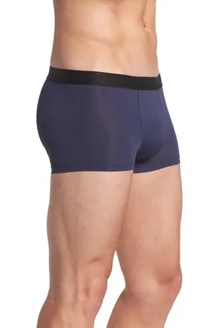 Hanro Micro Touch Boxer Brief - Midnight Navy