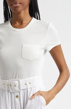 Ramy Brook Sylvie Mixed Media Dress