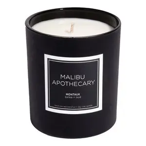 MALIBU APOTHECARY Matte Black Candle - Montauk