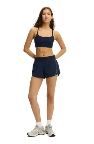 Cotton:on Active 365 Keyhole Crop - Prep Sport Navy