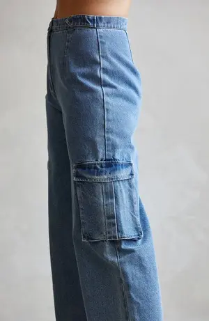 CRESCENT Denim Cargo Pants