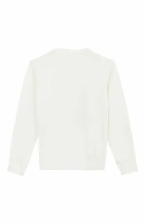 Vilebrequin Crewneck Sweatshirt With Family Graphic - Off White
