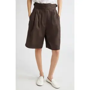 BODE Smith Linen Bermuda Shorts