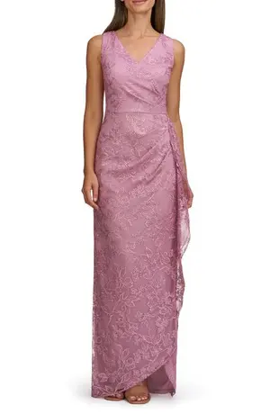 Js Collections Draped Evening Dresses