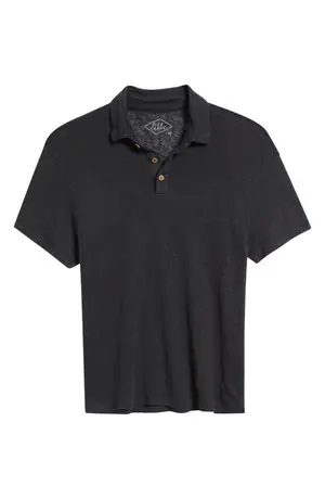 ALEX CRANE Linen Polo - Night