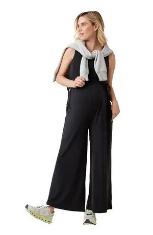 INGRID & ISABEL Wide Leg Maternity Jumpsuit