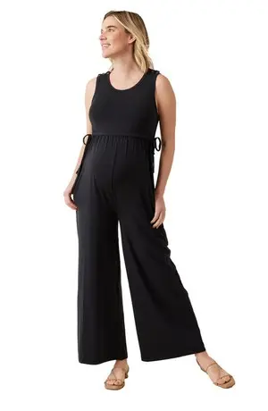 INGRID & ISABEL Wide Leg Maternity Jumpsuit