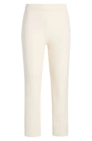 Commando Ceo 9-to-5 Neoprene Cropped Pants - Ivory
