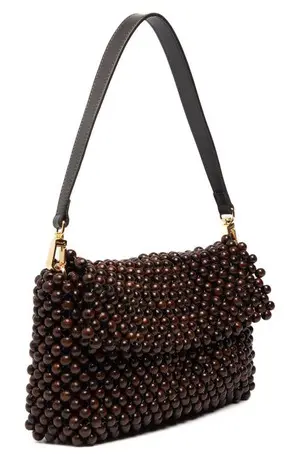 Staud Timmy Beaded Shoulder Bag
