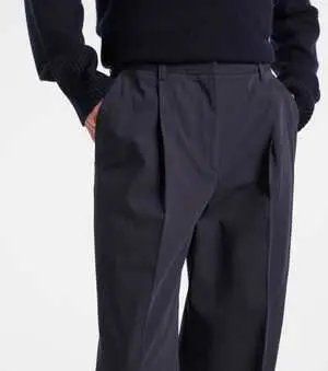 TOTEME High-rise Straight Leg Pants - Blue