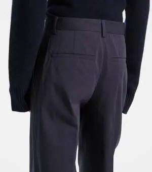 TOTEME High-rise Straight Leg Pants - Blue