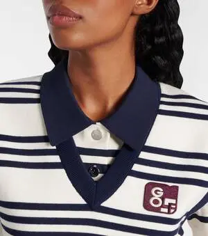 Tory Burch Striped Sweater Vest