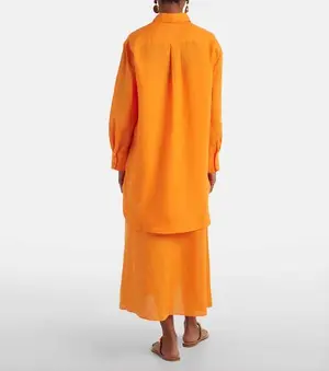 ERES Mignonette Linen Shirt - Orange