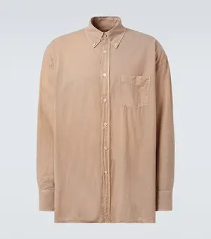 Our Legacy Borrowed Cotton Voile Shirt - Beige