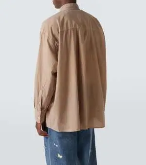 Our Legacy Borrowed Cotton Voile Shirt - Beige