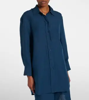 ERES Mignonette Linen Shirt - Blue