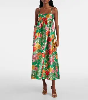ALEMAIS Amelia Printed Gown
