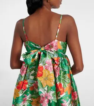 ALEMAIS Amelia Printed Gown