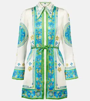 ALEMAIS Alémais Vivianna Printed Shirt Dress - Multicoloured