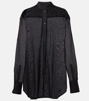 TOTEME Oversized Shirt - Black