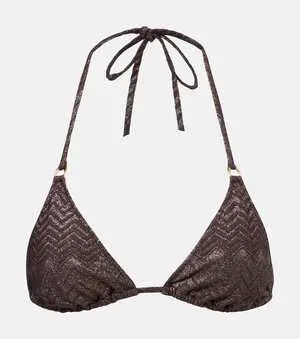 Melissa Odabash Key West Bikini Top - Brown