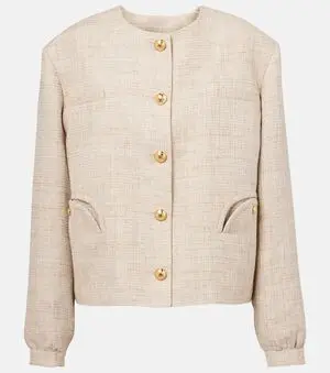 BLAZÉ MILANO Gliss Linen-blend Jacket - Beige