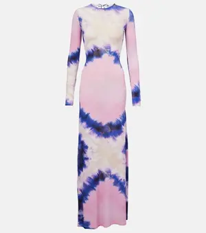 Rabanne Dyed Maxi Dress - Pink