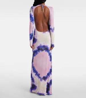 Rabanne Dyed Maxi Dress - Pink