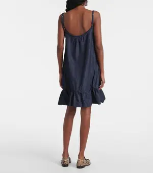 Dries Van Noten Denim Mini Dress