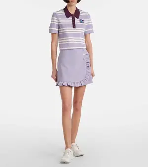 Tory Burch Striped Polo Shirt