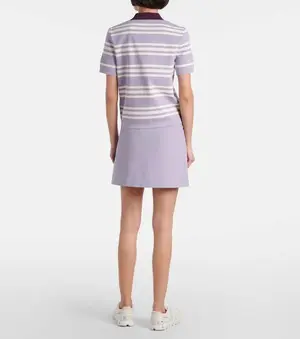 Tory Burch Striped Polo Shirt
