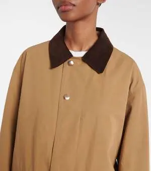 THE ROW Frank Cotton Gabardine Jacket