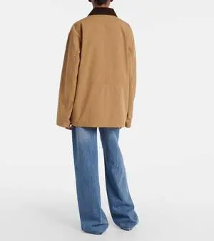 THE ROW Frank Cotton Gabardine Jacket