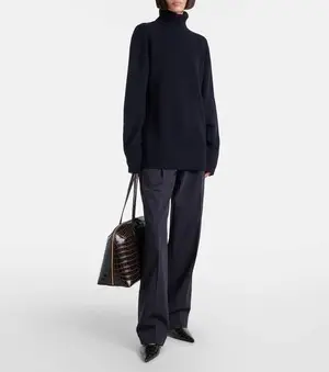 TOTEME High-rise Straight Pants