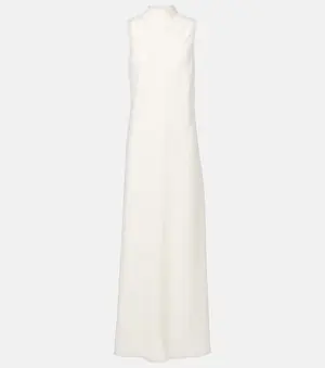 Staud Araya Crepe Maxi Dress