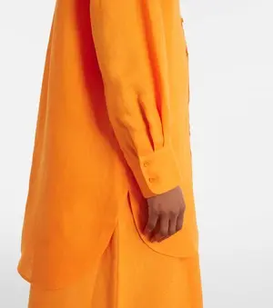 ERES Mignonette Linen Shirt - Orange