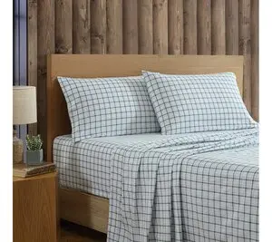 Eddie Bauer Classic Tattersall Plaid Twin Sheet Set